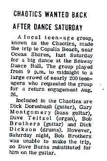 Chaotics - Sumner, WA